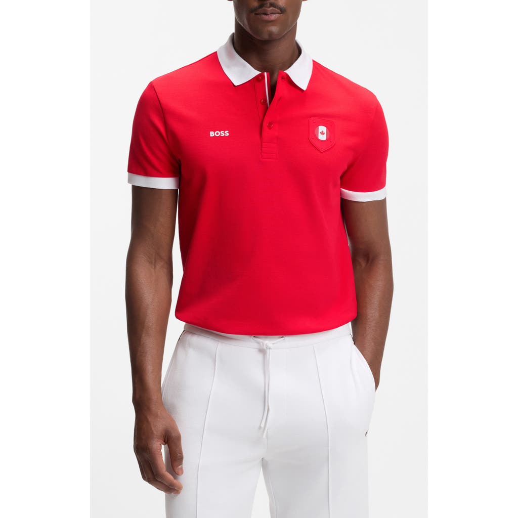 BOSS lux paddy cotton polo